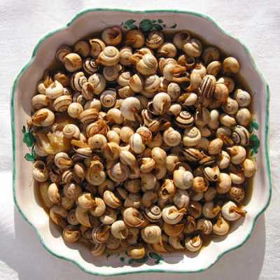 Caracóis à Algarvia, a receita – Aventar