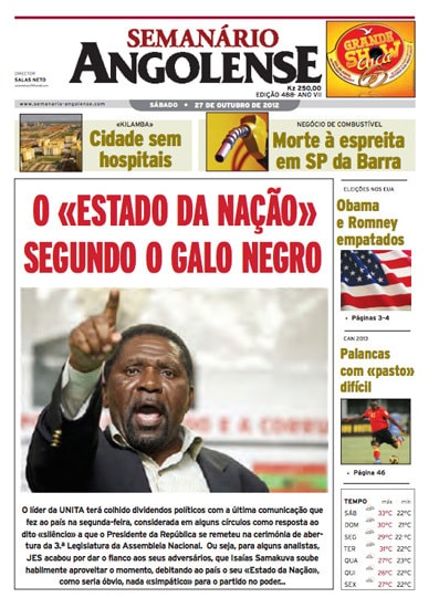 Censura Atira Semanário Angolense para a Fogueira – Aventar